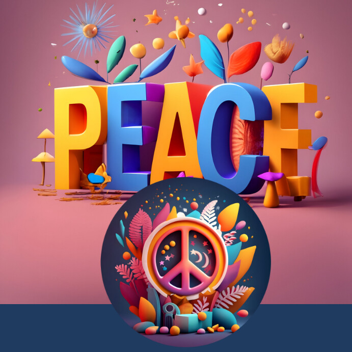Copy of Peace day template | PosterMyWall
