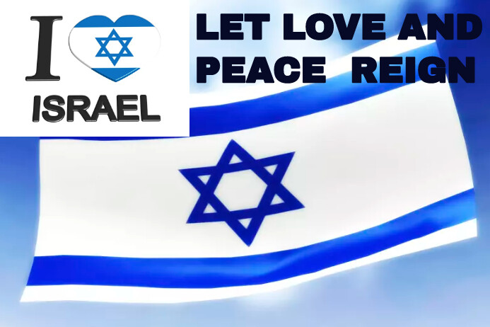 Peace in Israel Template | PosterMyWall