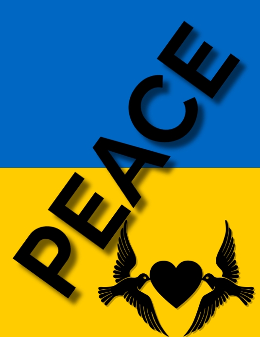 PEACE IN UKRAINE Template | PosterMyWall