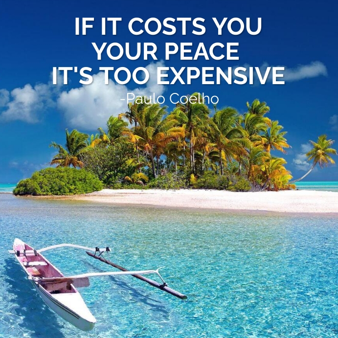 Peace Inspirational Quotes Template | PosterMyWall