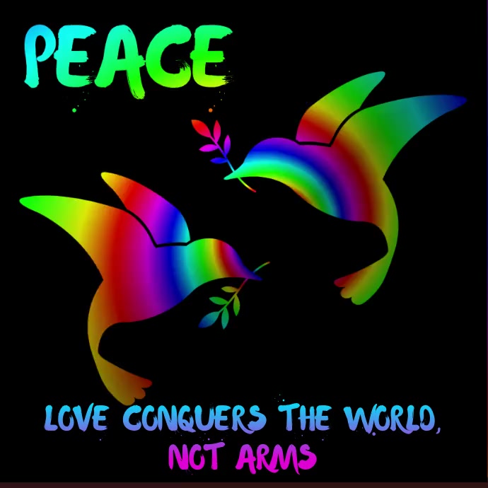 Peace on Earth Social Media Post Template | PosterMyWall