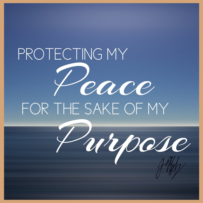 Peace Quote Template | PosterMyWall