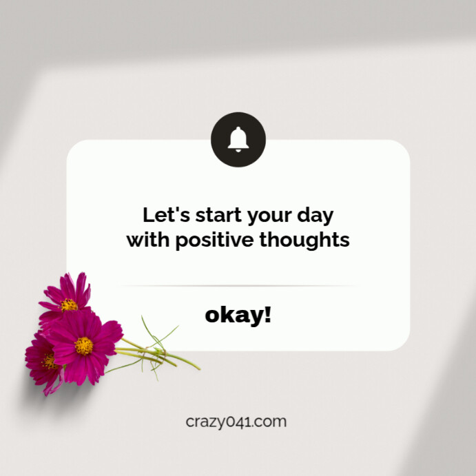 Peach And White Simple Life Quotes Instagram Post Template | PosterMyWall