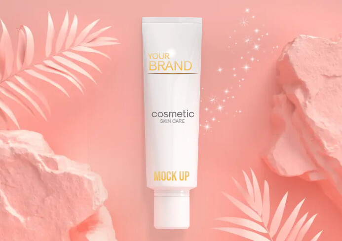 Peach Cosmetic Ads Template | PosterMyWall