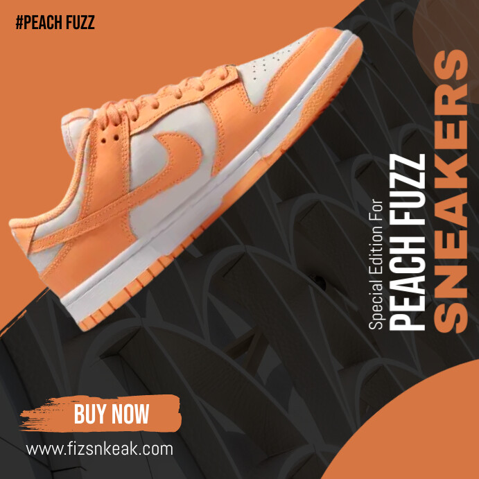 Plantilla de Peach fuzz color costume ad banner design | PosterMyWall
