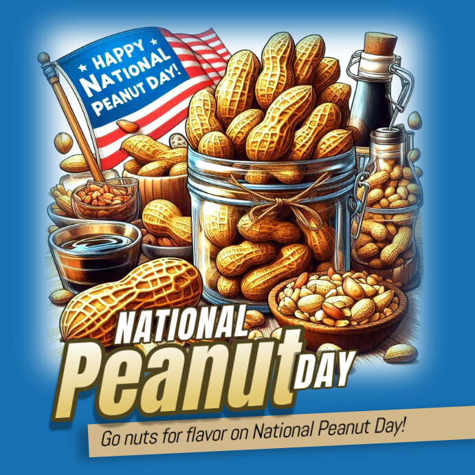 Peanut Template | PosterMyWall