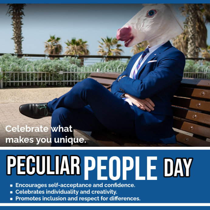 Peculiar People Day Template | PosterMyWall