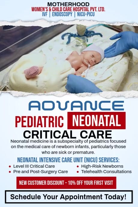 Pediatric Neonatal Ads Template | PosterMyWall