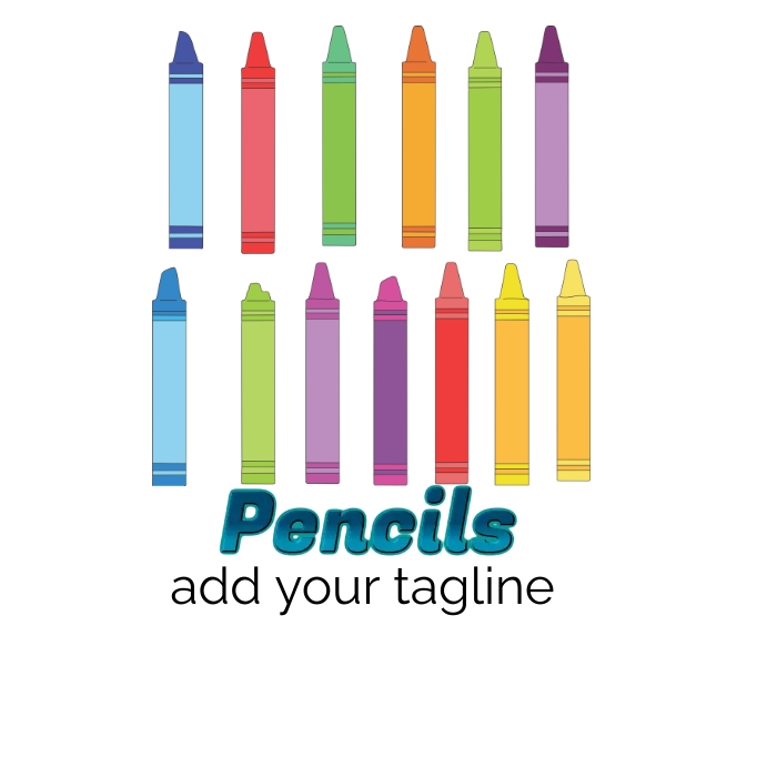 pencils Template | PosterMyWall