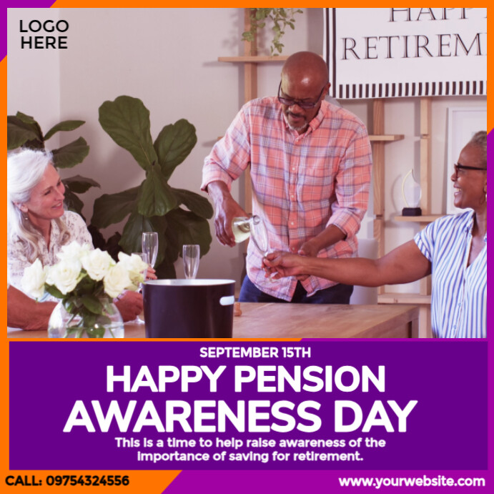 Copy of Pension Awareness Day | PosterMyWall