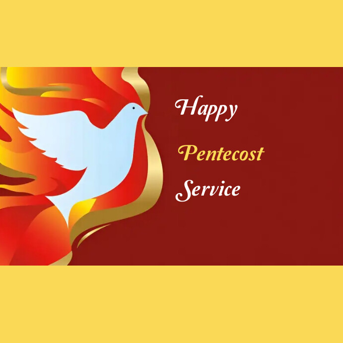Modèle Pentecost | PosterMyWall