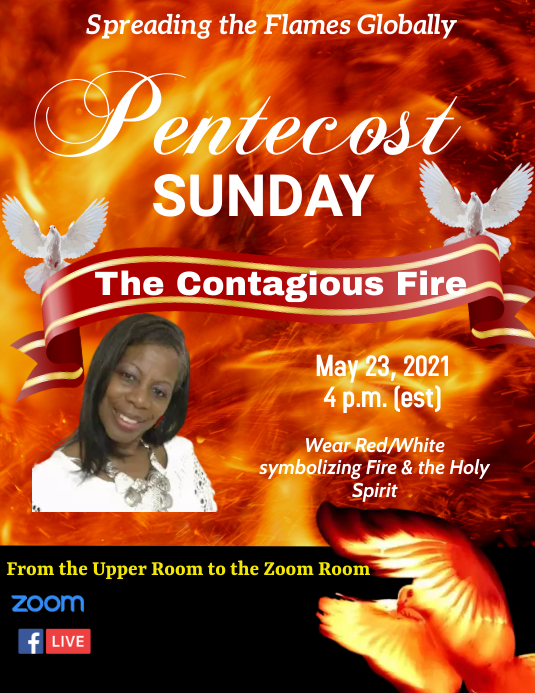 Pentecost Experience Template | PosterMyWall