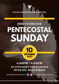 pentecostal sunday flyer template | PosterMyWall