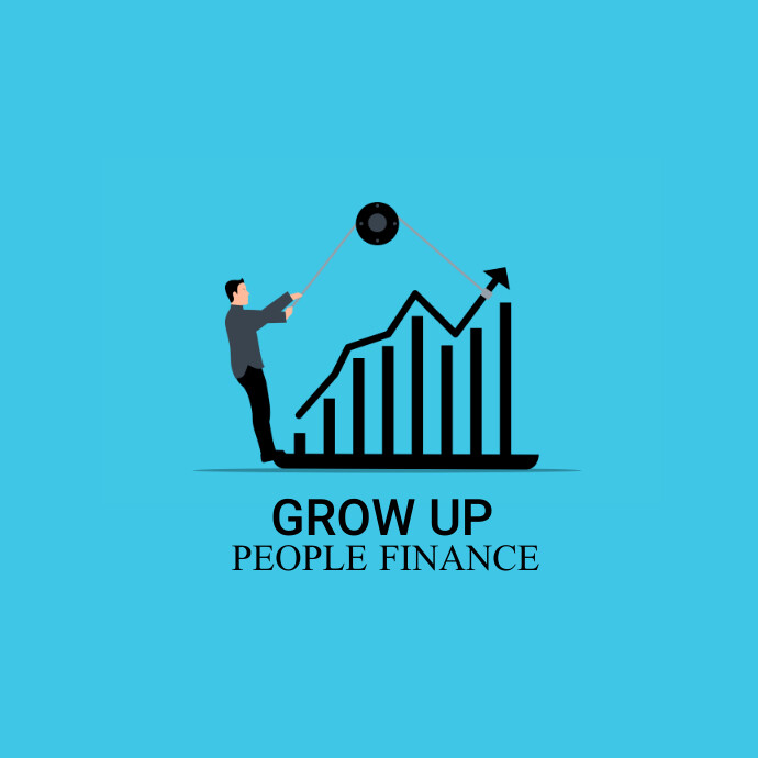 people finance around the world logo Template | PosterMyWall