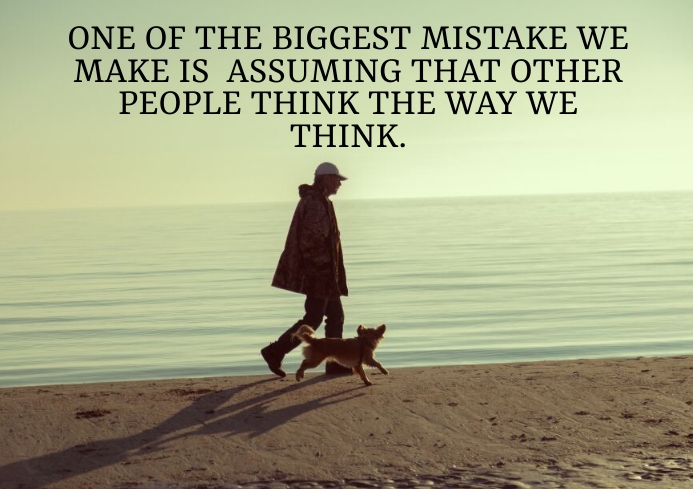 PEOPLE THINK QUOTE TEMPLATE | PosterMyWall