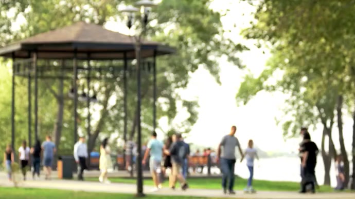 People Walking in the park Template | PosterMyWall