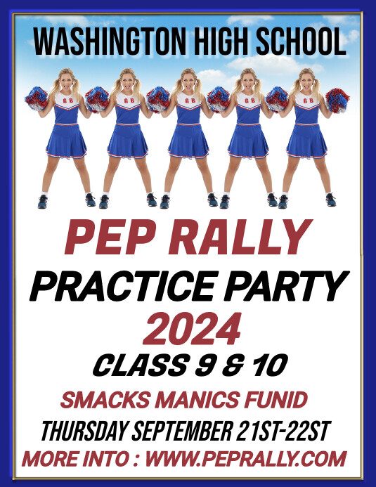 Pep Rally Template | PosterMyWall