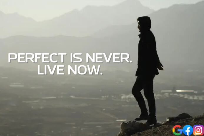 PERFECT AND LIVE QUOTE TEMPLATE | PosterMyWall