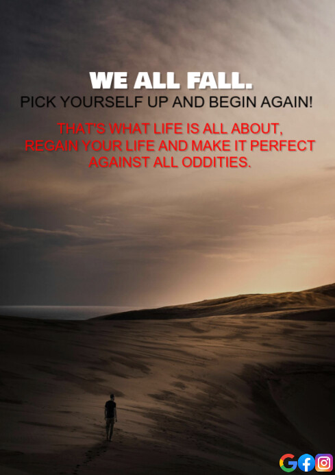 PERFECT AND ODDITIES QUOTE TEMPLATE | PosterMyWall