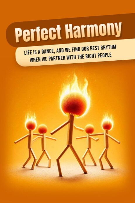 perfect harmony Template | PosterMyWall