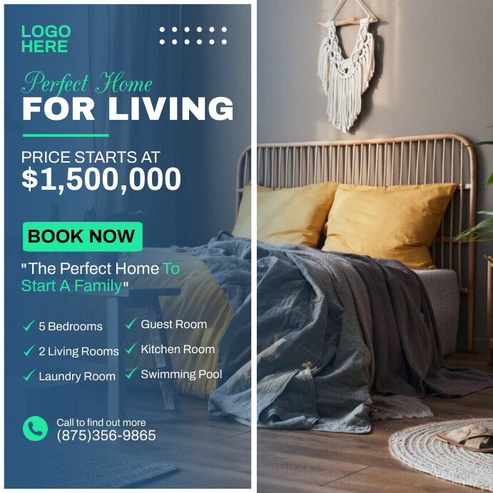 Perfect Home Ads Template | PosterMyWall