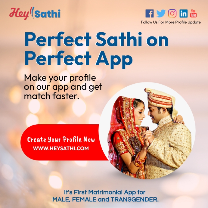 Perfect Sathi On Perfect App Template | PosterMyWall