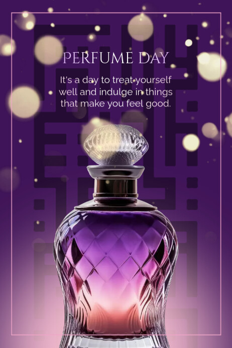 Perfume Day Poster Template | PosterMyWall