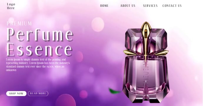 Copy of Perfume Essence Banner | PosterMyWall