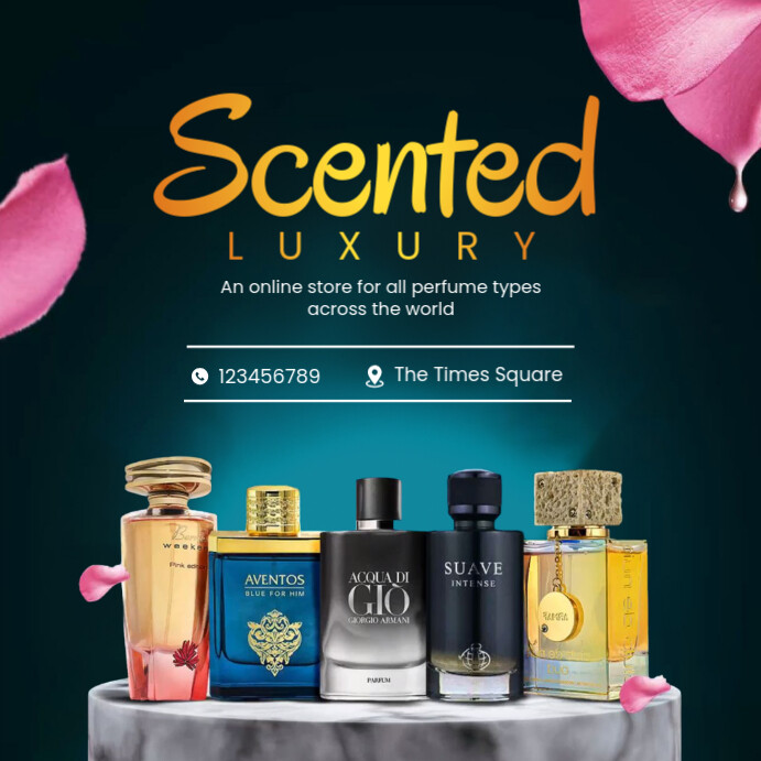 Copy of perfume flyer | PosterMyWall