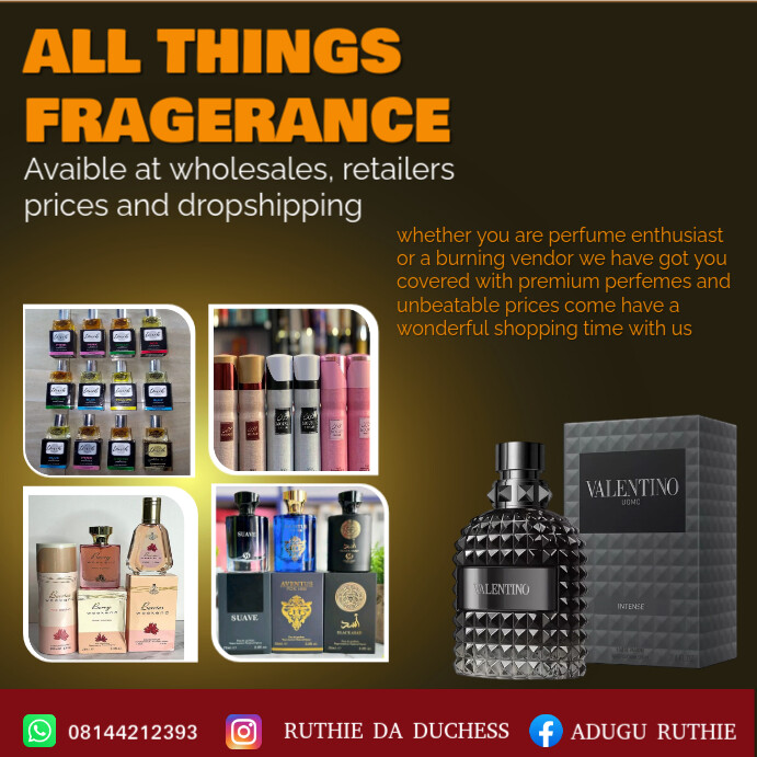 PERFUME FLYER Template | PosterMyWall