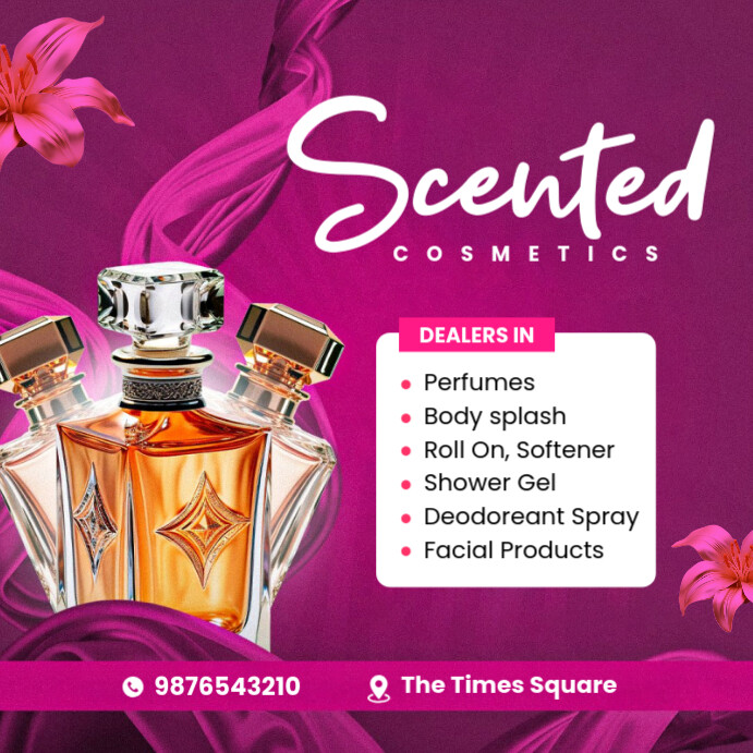 perfume flyer Templat | PosterMyWall