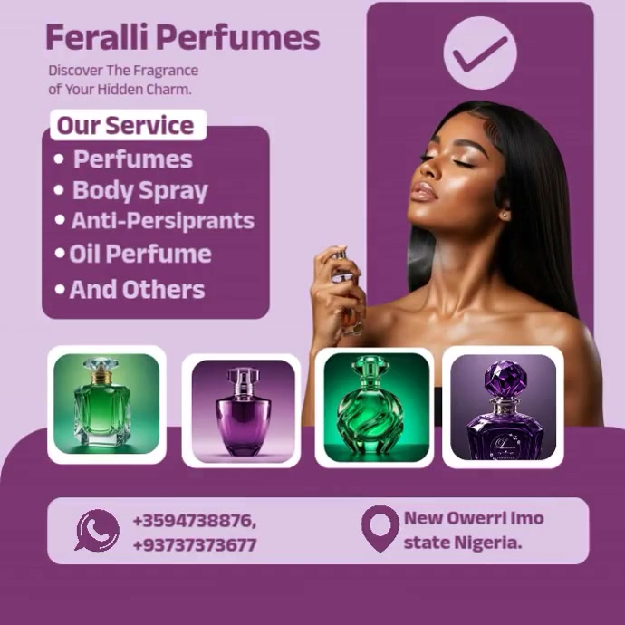 perfume flyer fragrance advertisement Template | PosterMyWall