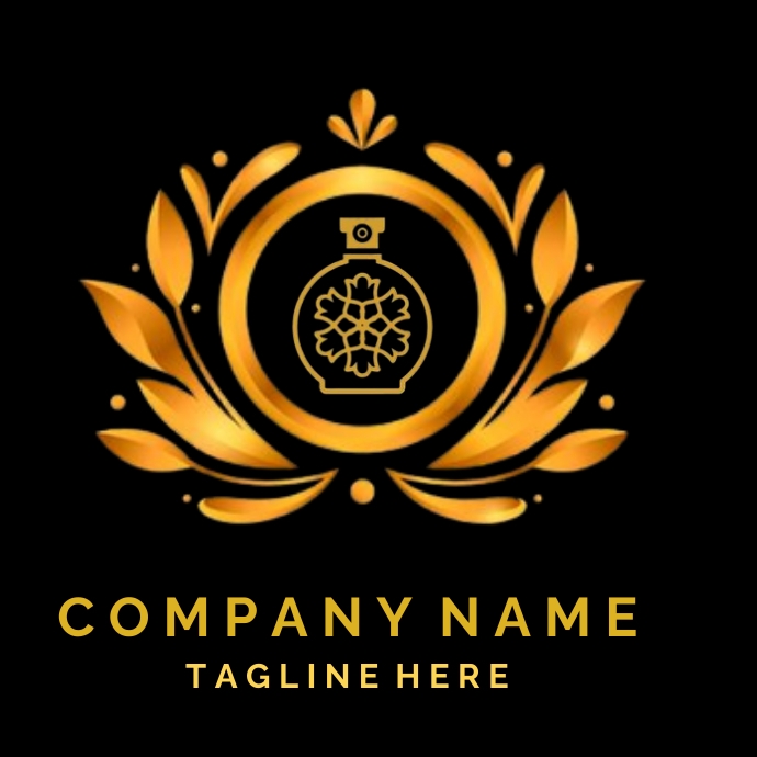 Perfume Logo Perfume website logo ,fragrance Template | PosterMyWall
