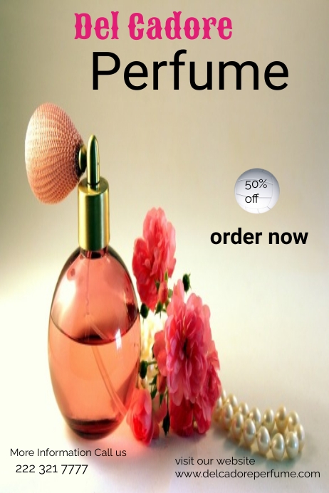 Copy of Perfume Poster Template | PosterMyWall