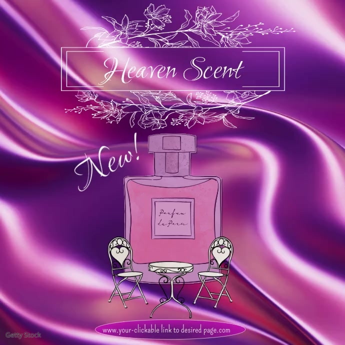 Perfume Video Instagram Branding Adverting Template | PosterMyWall
