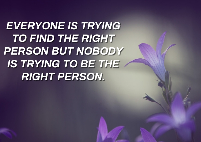 PERSON AND EVERYONE QUOTE TEMPLATE | PosterMyWall