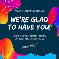 Personal Card Instagram Post Template | PosterMyWall