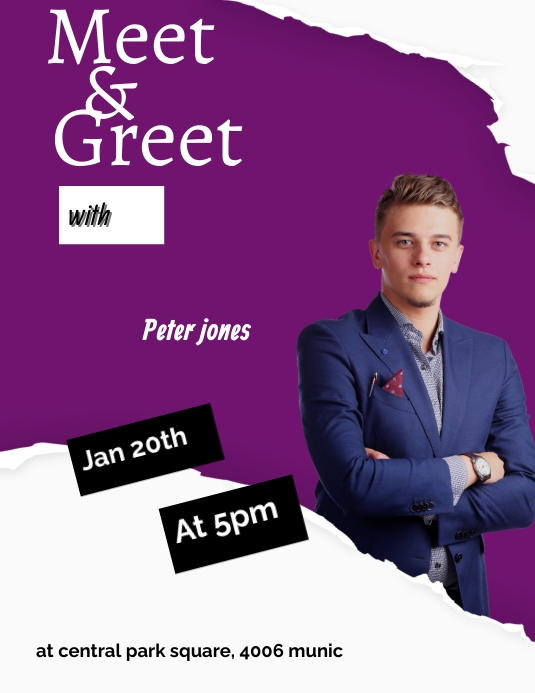 Personal event Template | PosterMyWall