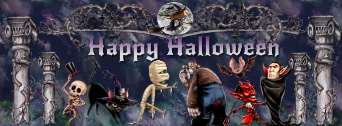 Personal Facebook Halloween Cover Photo Template | PosterMyWall