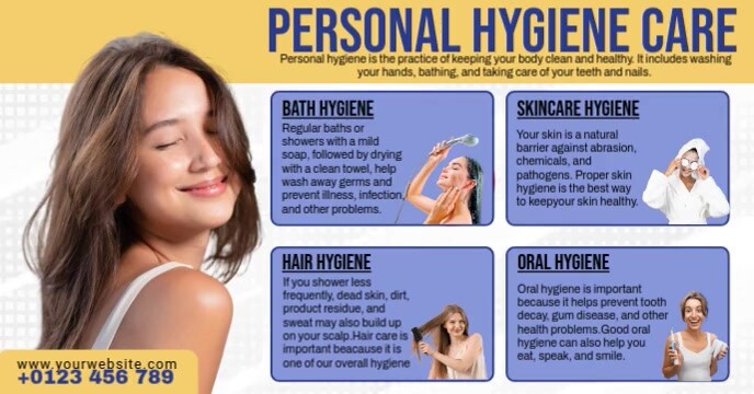 Personal Hygiene Care Template | PosterMyWall