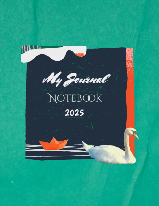 Personal Notebook Cover Template | PosterMyWall