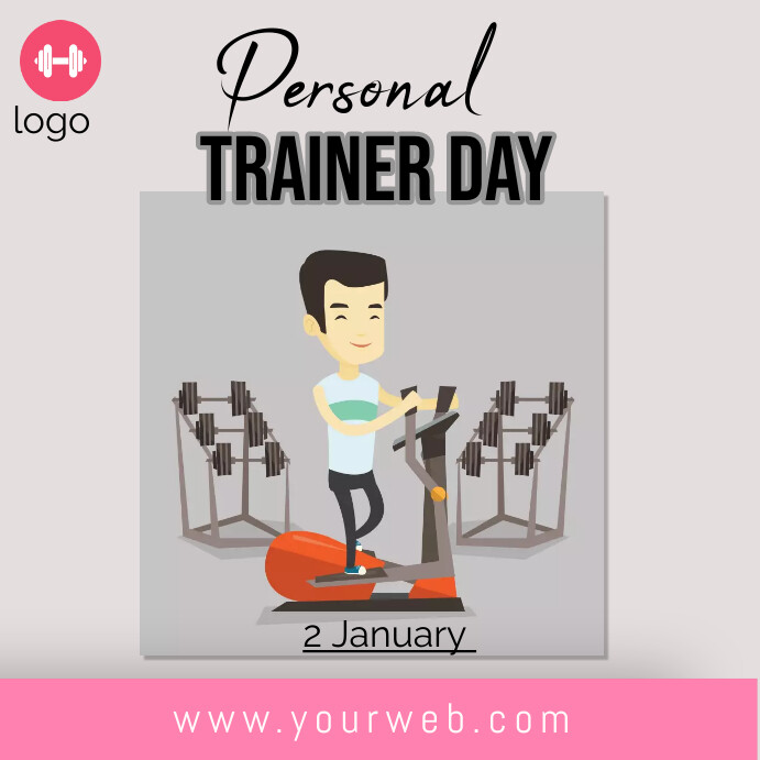 Personal trainer day Template | PosterMyWall