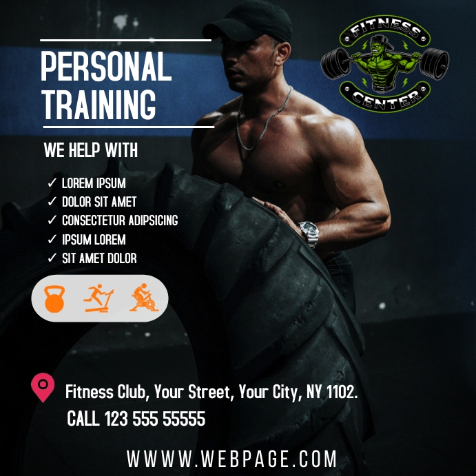 Copy of Personal training instagram template | PosterMyWall