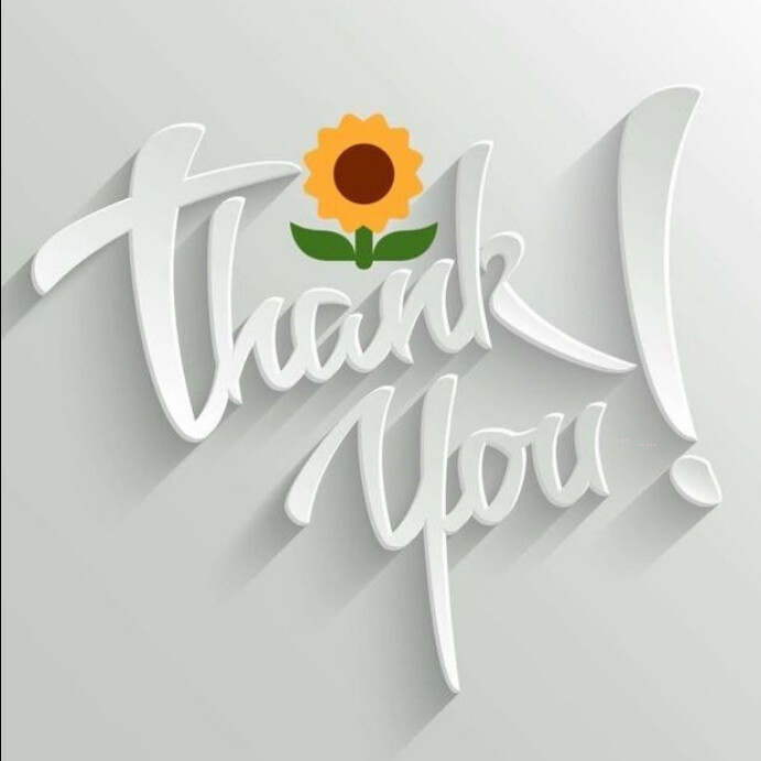 Personalized Thank You Message Template | PosterMyWall