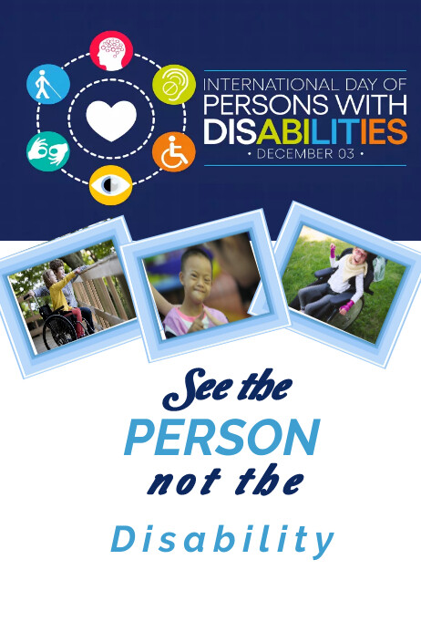 Persons with disability Template | PosterMyWall