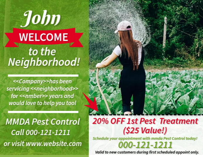 Pest Control Ads Template | PosterMyWall