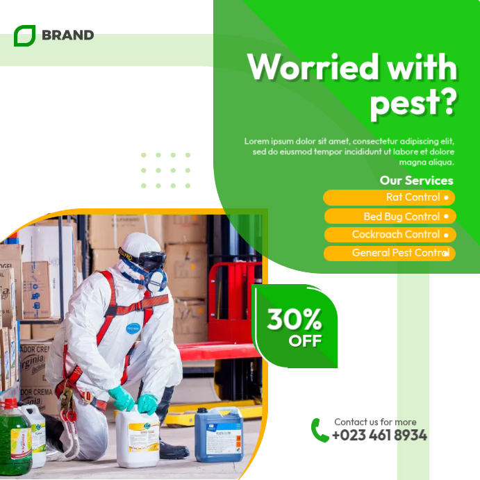 Pest Control Template | PosterMyWall