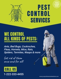 Pest Control Flyer Template | PosterMyWall