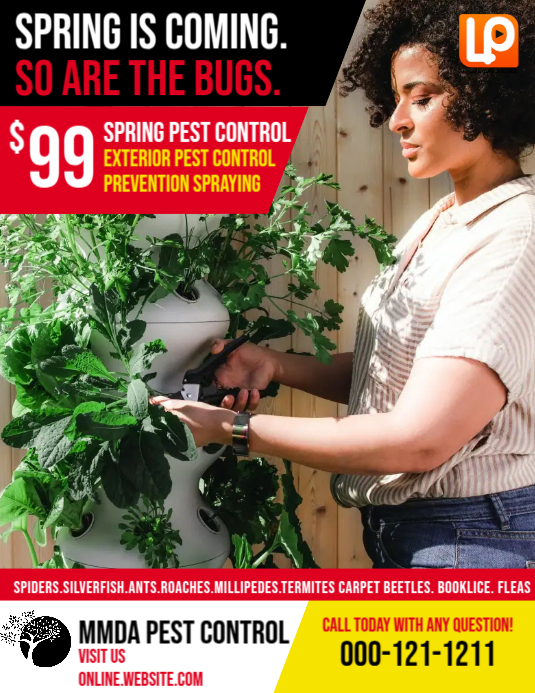Pest Control Flyer Template | PosterMyWall