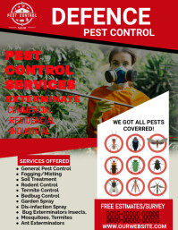 Pest control flyer Template | PosterMyWall